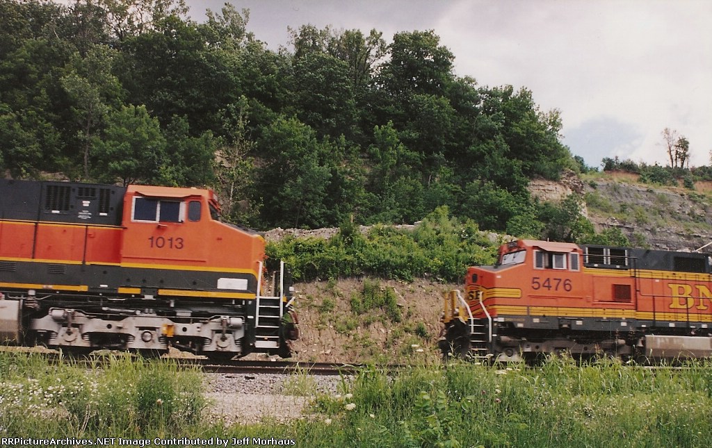 BNSF 1013 Talking bout being at the right spot at the right time